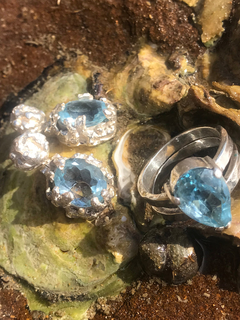 Venus Ring in Blue Topaz | Cadman Rock – cadmanrock